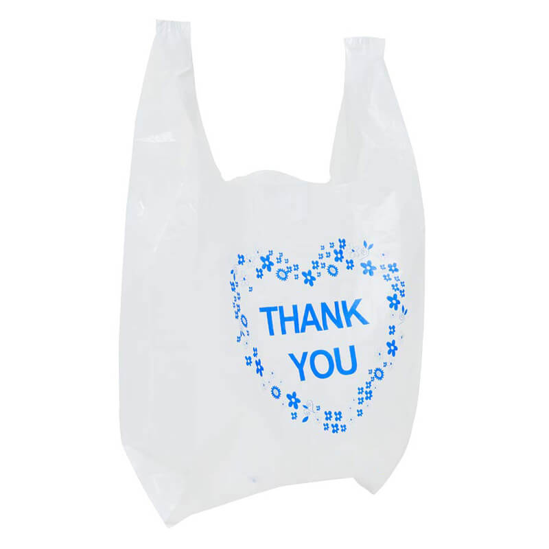 Lastic Bag Wholesale Thank You Shopping Pp Plastic Grocery T-Shirt Bags ...