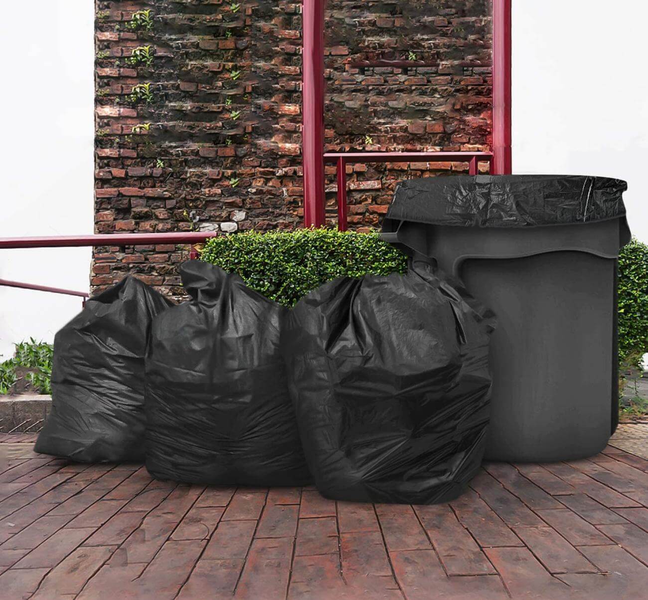 Wholesale Big Black Trash Bags Bolsas De Basura Garbage Bag Sachet En ...
