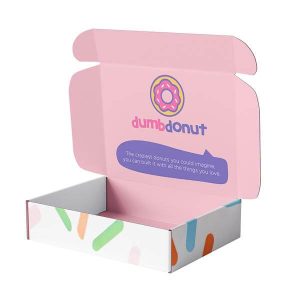 Wholesale Custom Printed Donut Box Packaging Food Doughnut Box ...