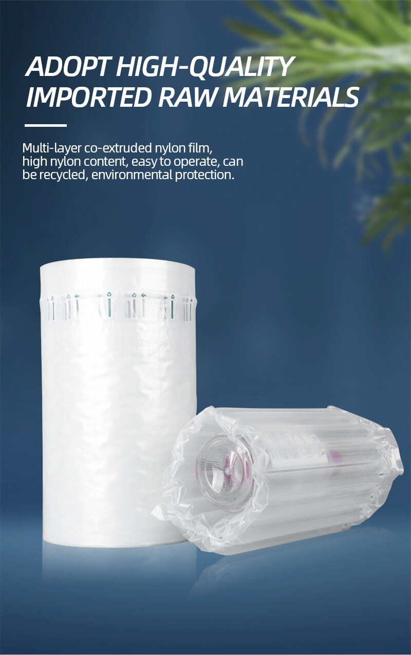Shockproof Inflatable Air Column Wrap Bubble Roll 30% Recyclable ...