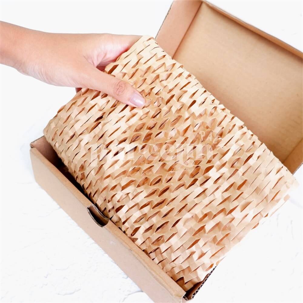 Honeycomb Packaging Wrap Kraft Paper Honeycomb Paper Wrap Cushioning ...