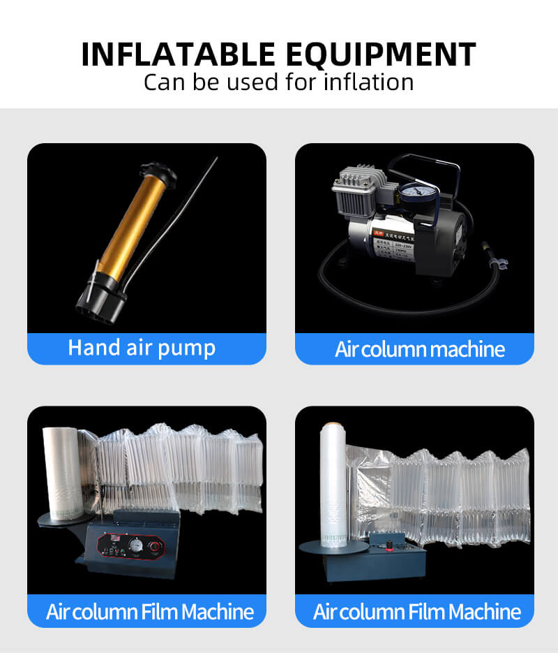 Shockproof Inflatable Air Column Wrap Bubble Roll 30% Recyclable ...