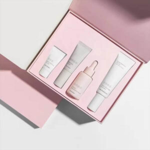 Luxury Custom Logo Foldable Magnetic Box Paper Cardboard Skin Care ...