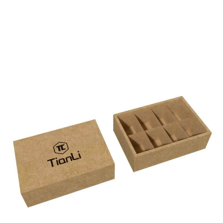 Kraft Box with Divider Insert | ReanPackaging
