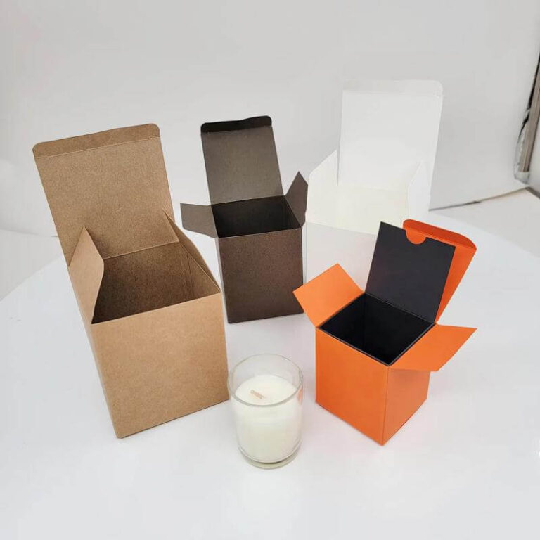 kraft Candle Boxes | ReanPackaging