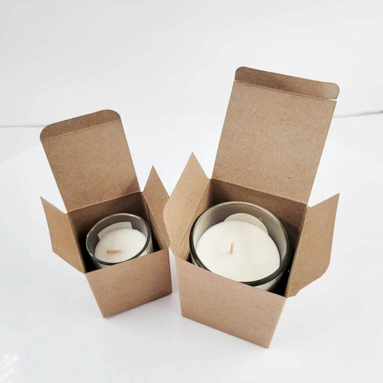 kraft Candle Boxes | ReanPackaging