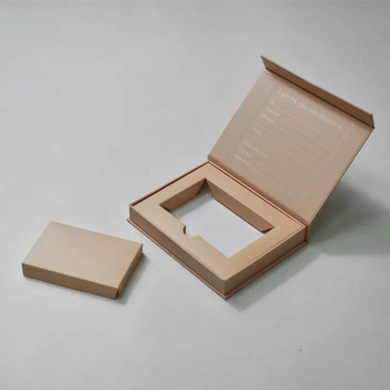 Custom Logo Art Paper Packaging Magnetic Luxury Rigid Box for Credit ...