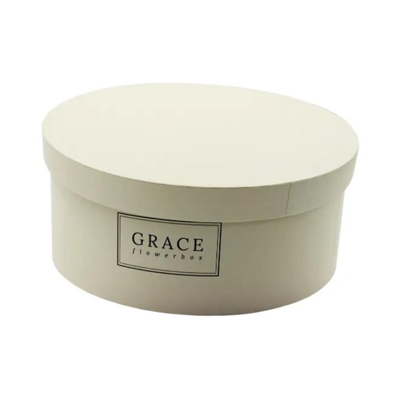Custom Logo Luxury Packaging Beige Paper Cylinder Rigid Cardboard Round ...