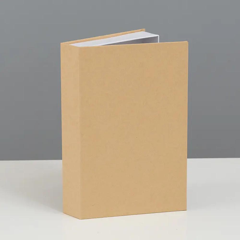 Solid color simple modern decorative books box storage for home decor ...